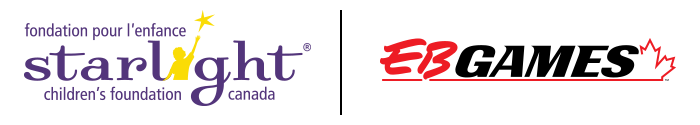 Starlight Foundation Canada | EB Games Canada